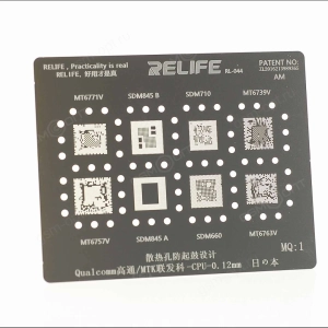 Купить Трафарет Relife для процессоров Mediatek/ Qualcomm MQ1 MT6771V ...