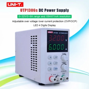 Купить Лабораторный блок питания UNI-T UTP1306S (32V, 6A, источник тока) с доставкой по России ...